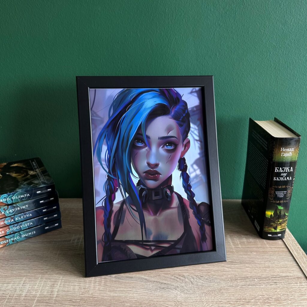 Jinx League of Legends poster - Epic Fantasy Shop